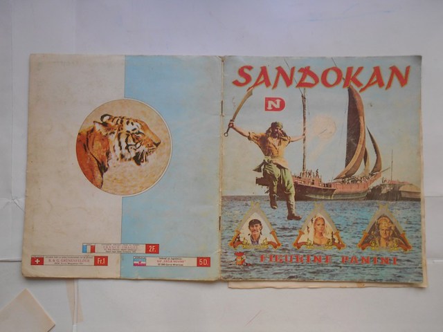 Sandokan album, DN gm, panini,