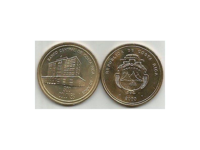 Costa Rica 500 colones 2000. UNC/AUNC