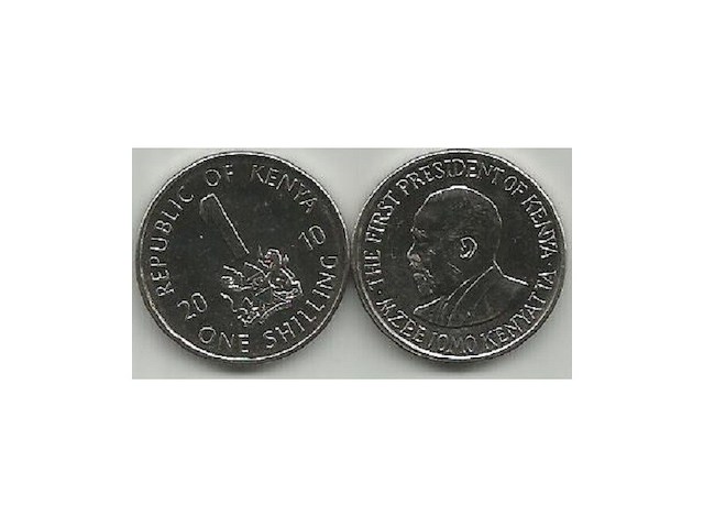 Kenya 1 shilling 2010. UNC