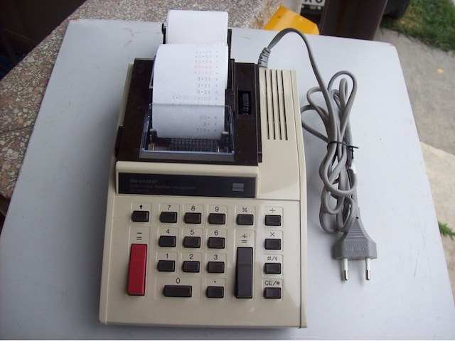 SHARP ELECTRONIC PRINTING CALCULATOR EL-1057S7