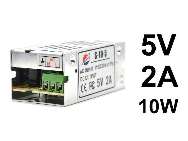 Napajanje 220V na 5V - 2A - 10W - AC-DC