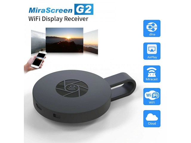 Mirascreen G2 HDMI WiFi Display, DLNA