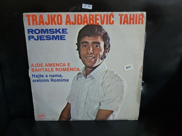 Trajko Ajdarevic Tahir-Romske pesme  (4/4+)