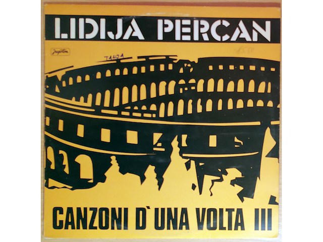 LP LIDIJA PERCAN - Canzoni D` Una Volta III (1980) NM