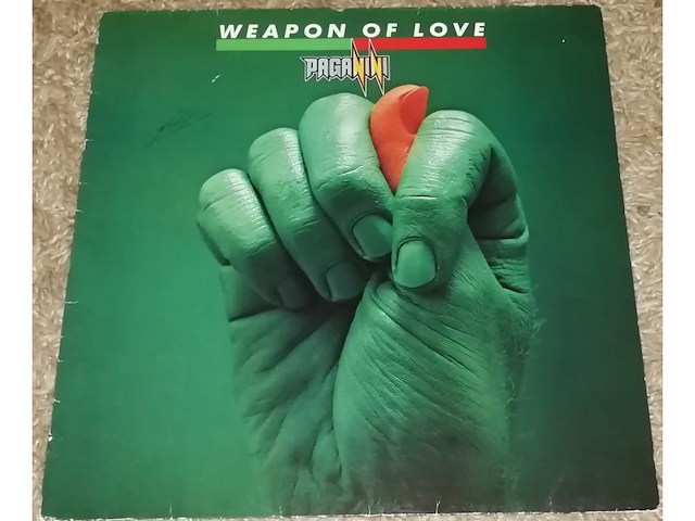 Paganini ‎– Weapon Of Love (LP)