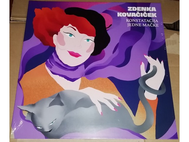 Zdenka Kovačiček ‎– Konstatacija Jedne Mačke, LP