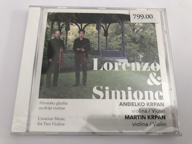 Lorenzo &;;; Simione Croatian Music For Two Violins