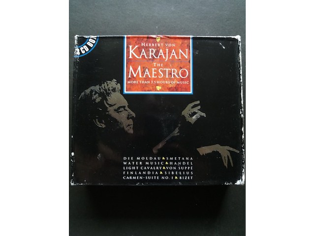 Herbert von Karajan - The Maestro (3CD Box Set)