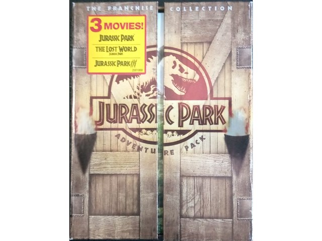 Jurassic Park 1-3 / Adventue Pack - 3 DVD