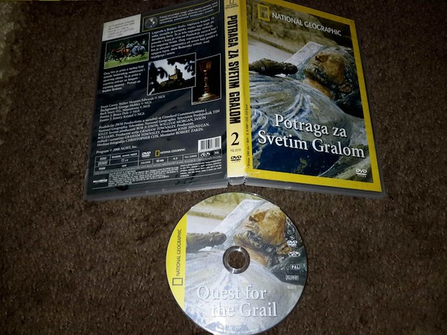 National Geographic, Poptraga za svetim gralom DVD