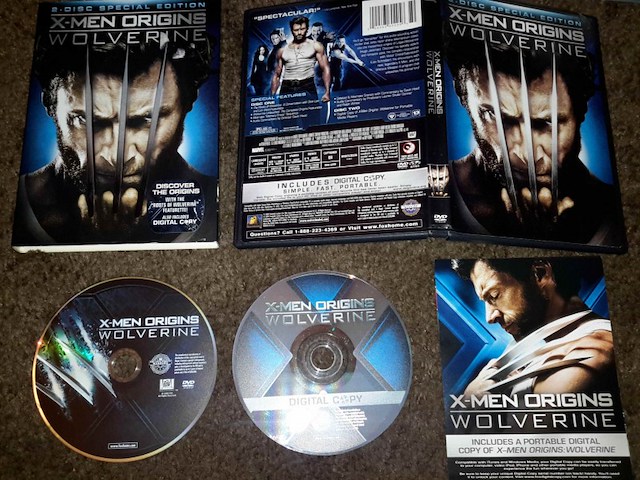 X-men origins: Wolverine 2DVDa