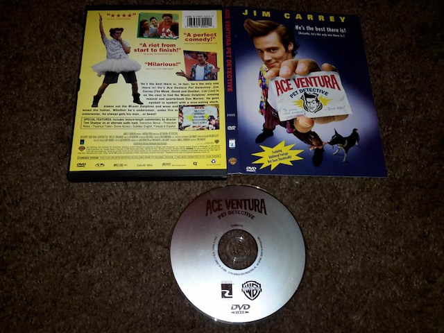 Ace Ventura, Pet detective DVD