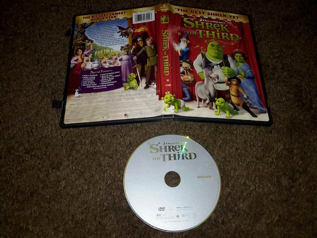 Shrek The Third DVD