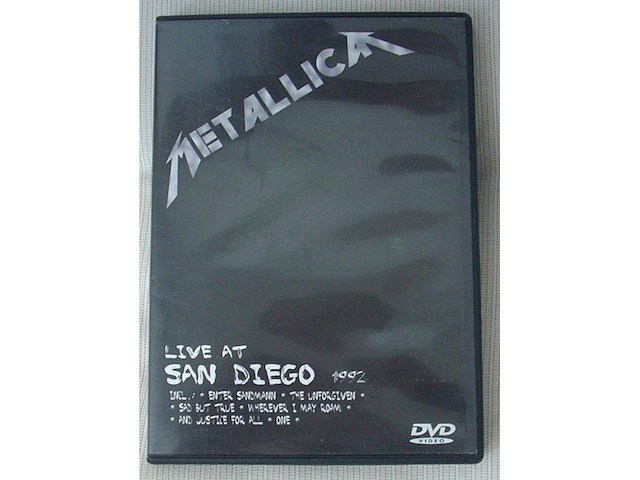 Metallica - Live At San Diego 1992