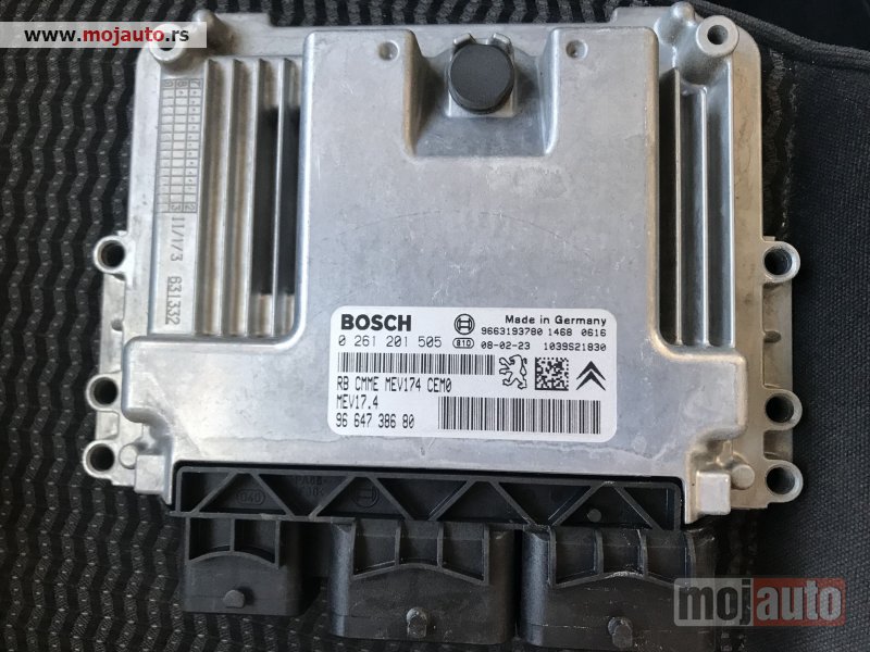 Motorni racunar ecu peugeot 207 1.6vti 88kw 120ks