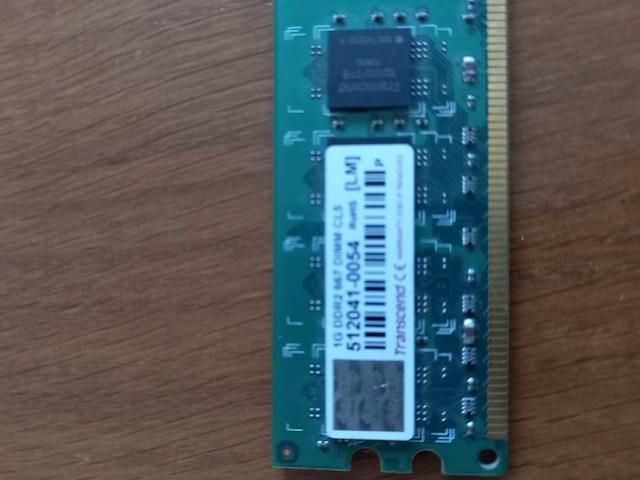 MEMORIJA Transcend 1GB DDR2 667 DIMM CL5