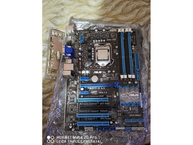 Asus P8Z77 + i5 3570k + 16gb