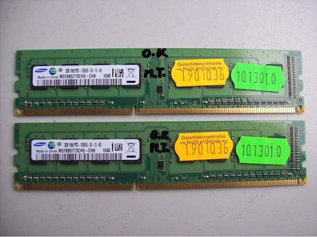 4Gb(2x2Gb) ddr3 Samsung na 1333 Mhz