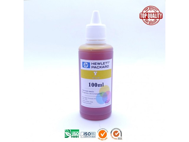 Mastilo - Boja za HP Ink Jet štampače 100ml - Yellow