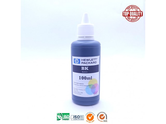 Mastilo - Boja za HP Ink Jet štampače 100ml - Black