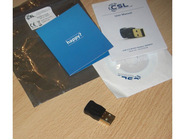 CSL USB 2.0 WLAN 300Mbs adapter