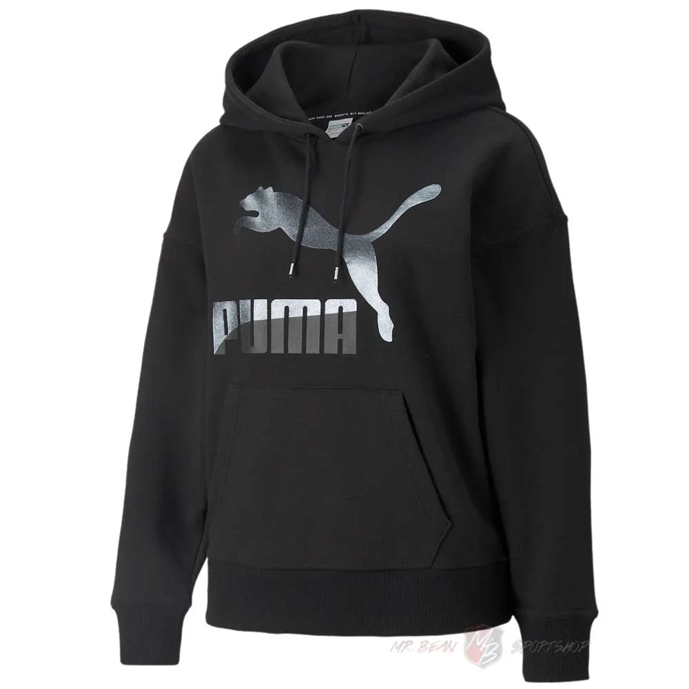 PUMA CLASSICS LOGO HOODIE (S) – 530075-56