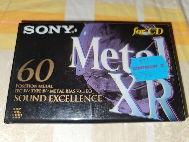 Sony Metal•XR60 , U CELOFANU