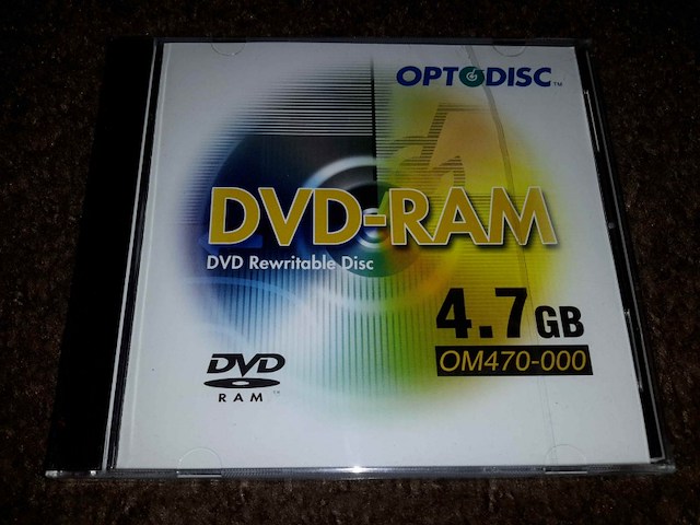 Optodisc DVD-RAM 4.7 GB , U CELOFANU