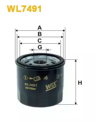 FIL. ULJA WL7491 ADG02142