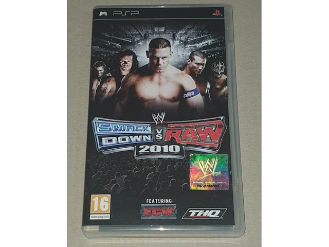 PSP Igrica - SMACK DOWN vs RAW 2010