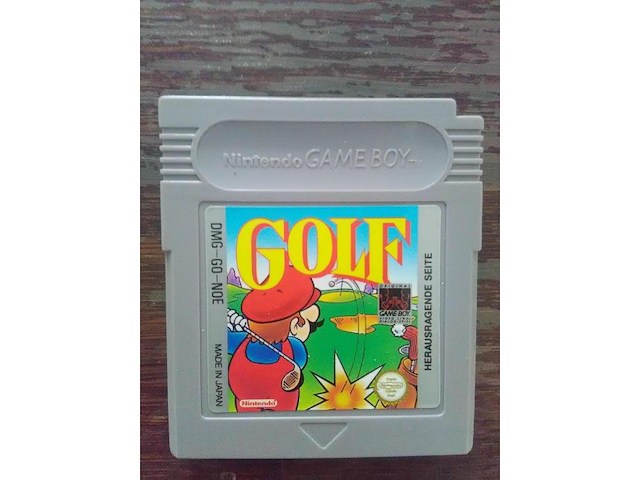 nintendo game boy igrica golf ispravna sa slika
