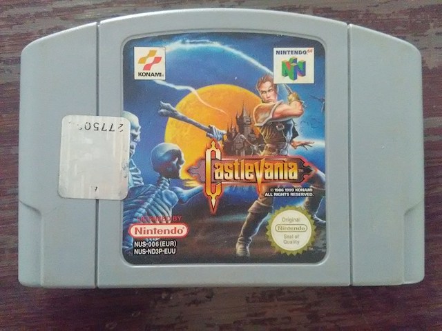 nintendo 64 igrica castlevania ispravna sa slika