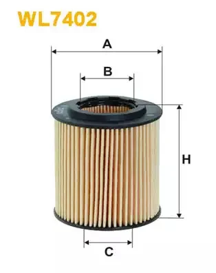 FIL. ULJA ML1728 OE648/5 WL7402 J1318007 ADA102109