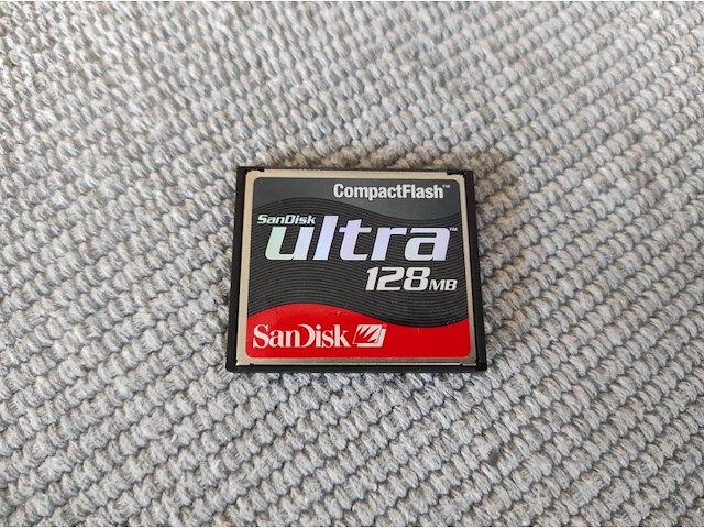 SanDisk Ultra 128mb Compact Flash kartica