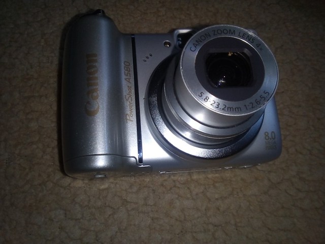 Canon PowerShot A580 8MP Digital Camera