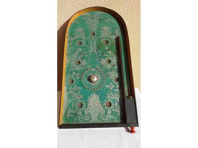 Fliper - Pinball - Bagatelle game - iz 1930-ih