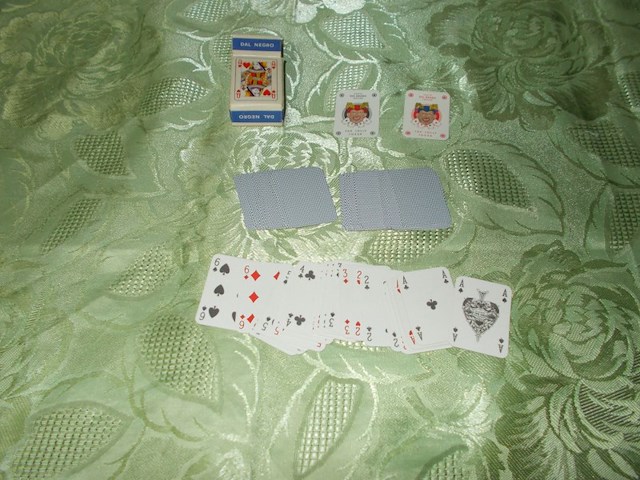 Dal Negro - Poker Mignon - mini karte 5x3,5 cm