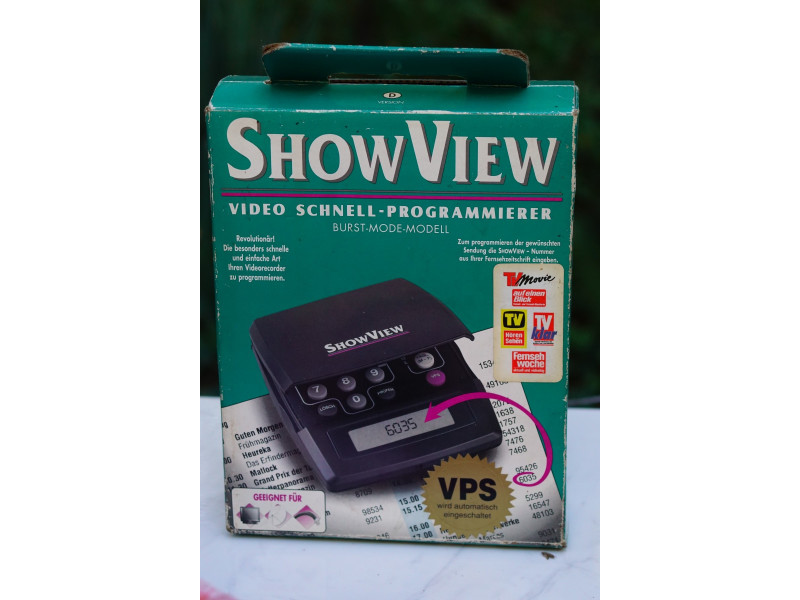 Video programator Show View