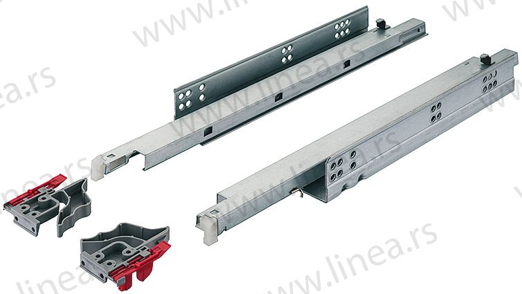 HAFELE tandem L500mm, potpuno izvlačenje , za 16 mm