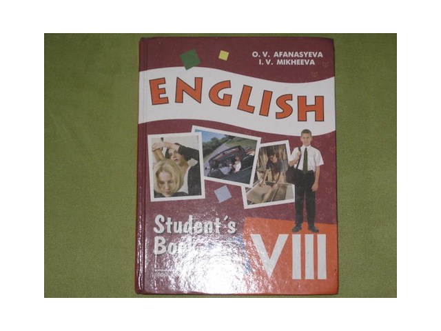 ENGLISH  za rusku skolu 8 razred