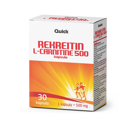 Esensa rekreitin l-carnitine 500 (30 kapsula)