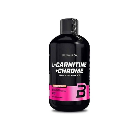 Biotech l-carnitine + chrome liquid (500ml)
