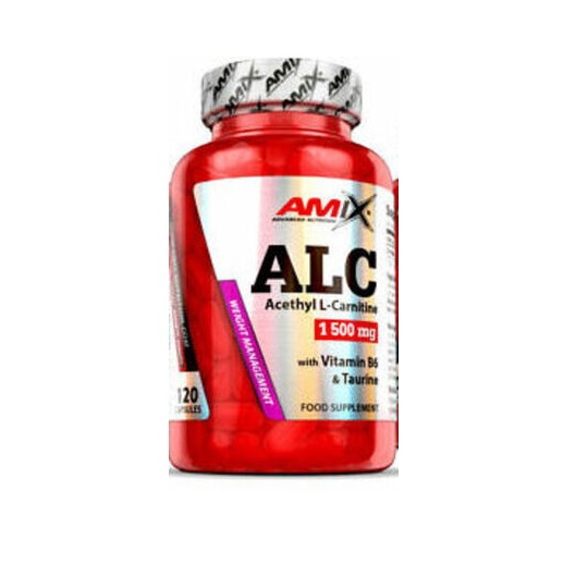 Amix carniLine alc with taurine & vitamin B6 (120 kapsula)