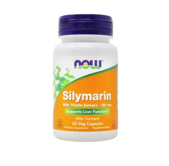 Now Foods silymarin, 150mg (60 kapsula)