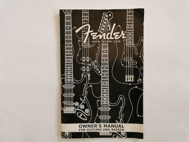 Fender - Owners Manual for guitars and basses