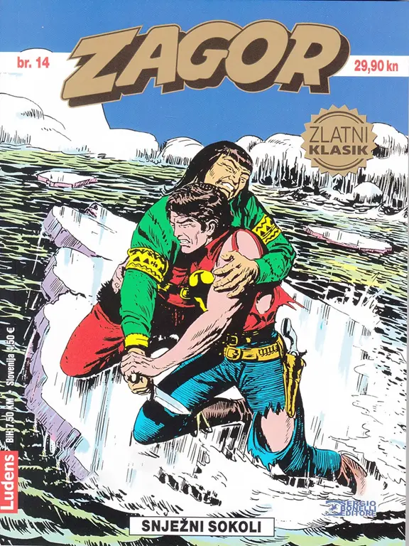 Ludens Zagor zlatni klasik 14 korica B