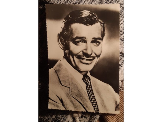 Clark Gable - 1950` JUGOSLAVijA razglednica PROMO