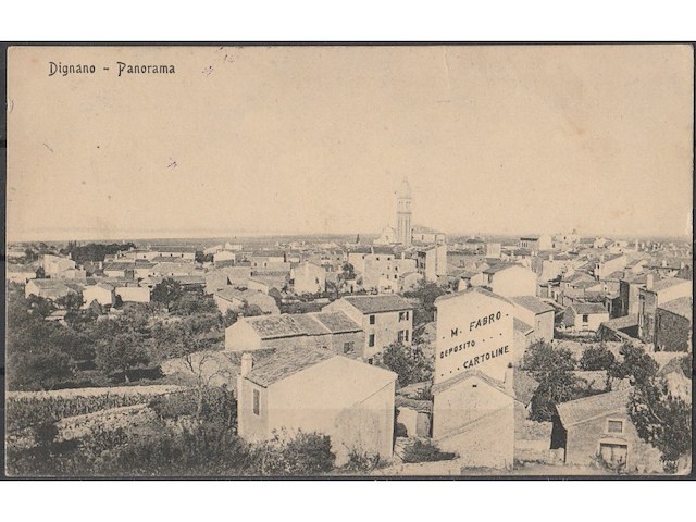 Hrvatska - Istra  Dignano 1916
