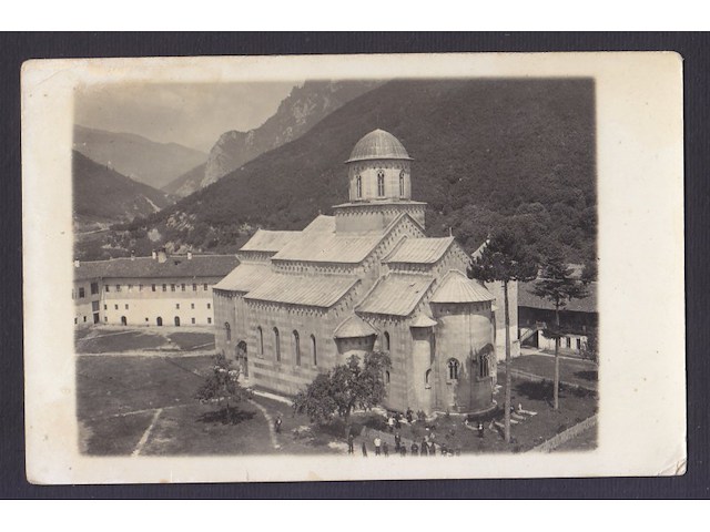 Crkva manastira Dečani - razglednica