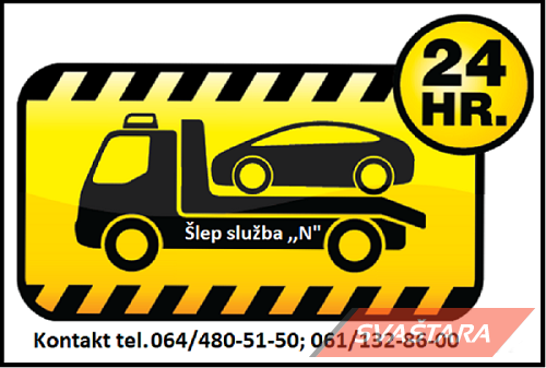 Slep sluzba ,,N”- Beograd, od 00-24h